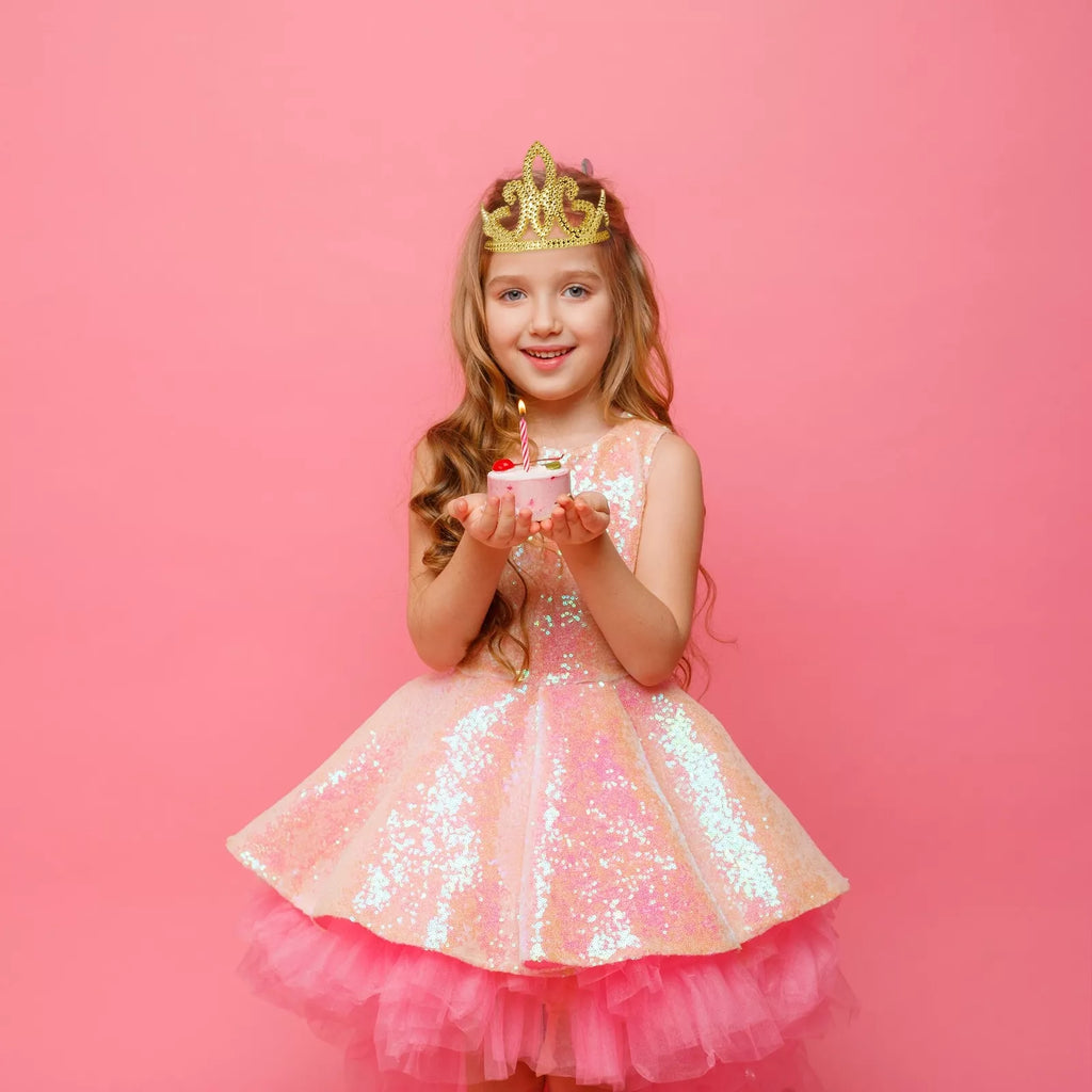 4-Piece Gold King and Queen Crown Set Royal Costume Accessories – Skyorium